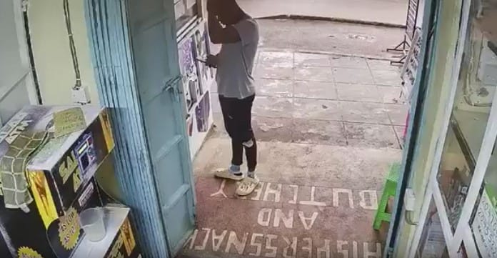 CCTV footage showing how Peter Muteti was abducted