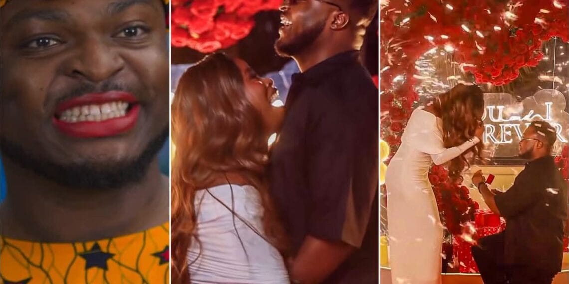 Comedian Sam Spedy Engaged to Simi Richard in Nigeria